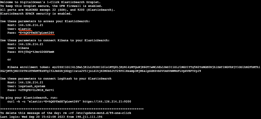 Kibana | DigitalOcean Documentation
